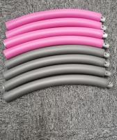 China 8 Knots Removable Weighted Hula Hoop 1.2kg for Fat Burning Fitness for sale