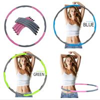 China Detachable Massage Hula Hoops 73cm 84cm 96cm Otional for sale