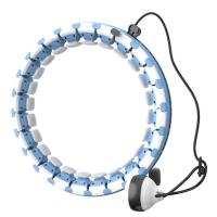 China Detachable Weighted Hula Hoop 1.5kg Body Slimming Fitness Hula Hoop with Mobile Gravity Ball for sale