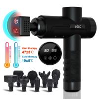 China Heating and Cold Compress Massage Gun 30 Speeds 2600mAh Deep Tissue Muscle Relax for sale