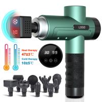 China Heating and Cold Compress Massage Gun 30 Speeds 2600mAh Deep Tissue Muscle Relax for sale