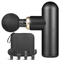 China Mini Massage Gun 8mm 4 Speed Portable Handheld Electric Fascial Body Massager 20W for sale