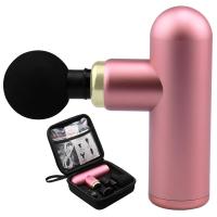 China Mini Massage Gun 8mm 4 Speed Portable Handheld Electric Fascial Body Massager 20W for sale