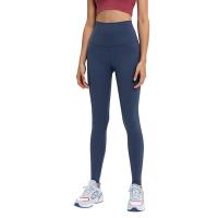 China High Waist Women Yoga Pants 80% Nylon 20% Spandex Breathable Quick Dry Push Up Leggings for sale