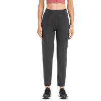 China Women's Straight Leg Yoga Pants 80% Nylon 20% Spandex Breathable High Waist for sale
