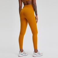 China High Waisted Tight Yoga Pants for Women 80% Nylon 20% Spandex Sizes XS-3XL for sale