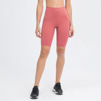 China High Waist Yoga Shorts for Women 4-12 Size Tummy Control Moisture Wicking Workout Leggings for sale
