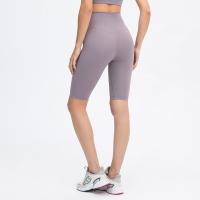 China High Waist Yoga Shorts for Women 4-12 Size Tummy Control Moisture Wicking Workout Leggings for sale