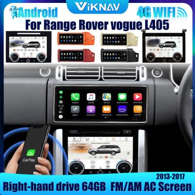 China Range Rover vogue L405 Right Hand Driving car radio touch AC screen GPS Navigation carplay for sale