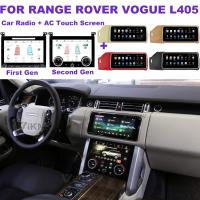 China Android car radio with AC screen For Range Rover Vogue L405 HSE autobiography 2013-2017 player AC Panel touch screen for sale
