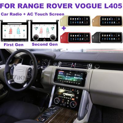 China Android car radio with AC screen For Range Rover Vogue L405 HSE autobiography 2013-2017 player AC Panel touch screen for sale