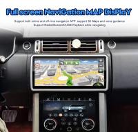 China 12.3inch Android car radio For Range Rover vogue L405 AC screen Air Conditioning Co-pilot screen 2din Car Stereo Carplay for sale