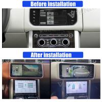China 12.3inch Android car radio For Range Rover vogue L405 AC screen Air Conditioning Co-pilot screen 2din Car Stereo Carplay for sale