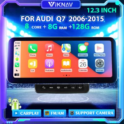 China 12.3 Inch HD Android Car Radio Player For Audi Q7 2006 To 2015 for sale
