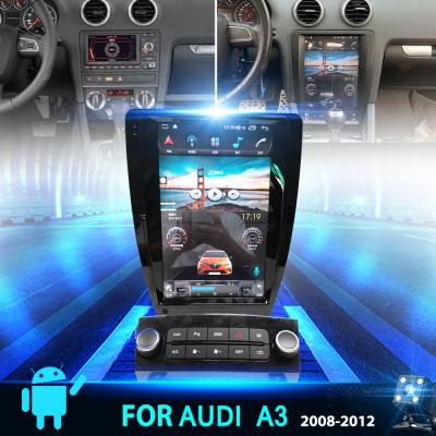 China 12.1inch Vertical Screen Car Stereo Radio For Audi A3 2008 2012 for sale