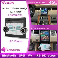 China 2009-2013 Range Rover L320 Sport Car AC Control Panel 10.4 Inch Android Radio full touch screen stereo for sale