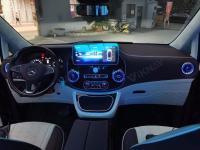China Double Din ABS Mercedes Benz Radio Stereo For Vito 2016 To 2020 for sale