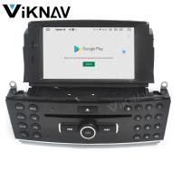 China Android10 PX5 Mercedes Benz Radio For C200 C180 W204 2007 To 2010 for sale