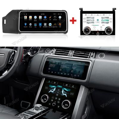 China 12.3inch Android car radio For Range Rover vogue L405 AC screen Air Conditioning Co-pilot screen 2din Car Stereo Carplay for sale