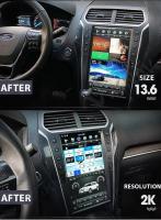 China 13.6 Inch 64GB Ford Android Head Unit For Explorer 2013 to 2018 for sale