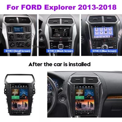 China Tesla Style 13.6 Inch Ford Car Radio For Explorer 2011 To 2019 for sale
