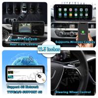 China 12.3 Inch Audi Android Radio GPS Navigation For A6 A6L A7 2012 2019 for sale