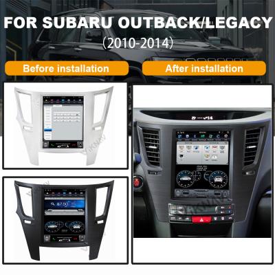 China IPS 4K Android Car Radio Head Unit For Subaru Outback Legacy 2010 2014 for sale