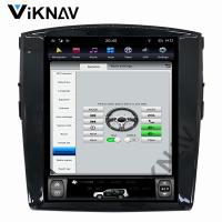 China Vertical Screen Android Car Radio For Mitsubishi Pajero 4 V97 V93 for sale