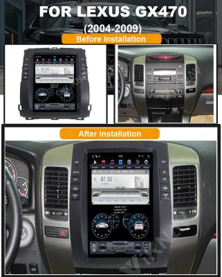 China VIKNAV Android Car Stereo GPS Navigation For LEXUS GX470 2004 2009 for sale