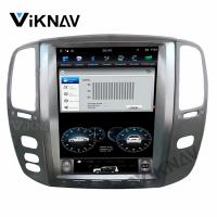 China LEXUS LX470 12.1inch Android Auto Head Unit DVD Player Vertical Screen for sale