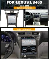 China LEXUS LS460 Android Car Stereo Wifi BT Car Multimedia DVD Player for sale