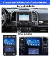 China 8 Core Ford F150 Android Car Radio With AC Screen Car Climate Control for sale