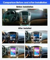 China 12.1 Inch Full Screen Android Car Radio For Lexus RX RX300 RX330 RX350 RX400H for sale