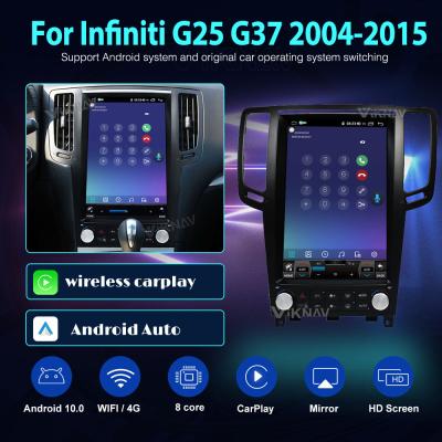 China ABS 12.1inch Car Radio Multimedia Player For Infiniti G25 G37 2004-2015 for sale