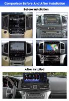 China Android 10 128G Touch Screen Radio For Toyota Land Cruiser 200 LC200 2016-2020 for sale