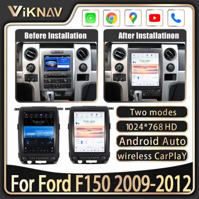 China 12.1inch Touch Screen Car Radio For Ford F150 2009 - 2012 Android 13 Multimedia Player GPS Navigation Head Unit Carplay for sale