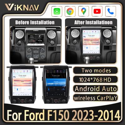 China 12.1 Inch Touch Screen Car Radio For Ford F150 2013 - 2014 Android 11 for sale