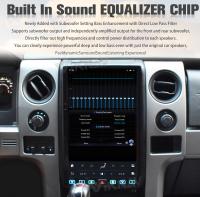 China Android 13 Car Multimedia Player Radio For Ford Raptor F150 09-12 8+128G Head Unit Touch Screen Carplay for sale