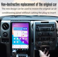 China Android 13 Car Multimedia Player Radio For Ford Raptor F150 09-12 8+128G Head Unit Touch Screen Carplay for sale