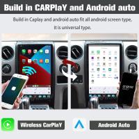 China Android 13 Car Multimedia Player Radio For Ford Raptor F150 09-12 8+128G Head Unit Touch Screen Carplay for sale