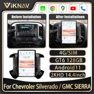 China Multimedia Android Car Head Unit For Chevroler Silverado / GMC SIERRA 2013-2020 for sale