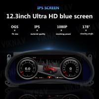China Digital Cluster Linux Screen Car Dashboard For Jeep Wrangler 2011-2017 for sale