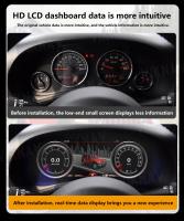 China Digital Cluster Linux Screen Car Dashboard For Jeep Wrangler 2011-2017 for sale
