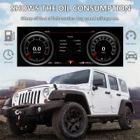 China Digital Cluster Linux Screen Car Dashboard For Jeep Wrangler 2011-2017 for sale