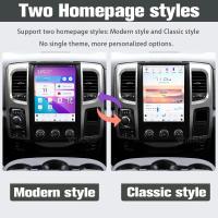 China 12.1 inch Android 13 Stereo  For 2013-2019 Dodge Ram Radio Touch Screen GPS Navigation Multimedia  Player Carplay for sale
