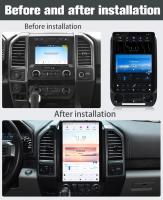 China 14.4 inch 2K HD Touch Screen Car Radio For Ford Expedition 2015-2022 GPS Multimedia Player Android 13 Wireless Carplay for sale