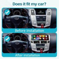 China 12.3 inch Android Head Unit  For 2002-2007 Lexus RX330 Multimedia Player Auto Stereo GPS Navigation wireless Carplay for sale