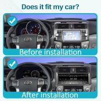 China 12.3 inch Touch Screen Stereo For 2009-2019 Toyota 4Runner Multimedia Player Stereo GPS Navigation wireless Carplay for sale