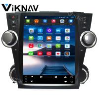 China 12.1 inch Touch Screen Stereo For 2009-2013 Toyota Highlander Multimedia Player   google carplay  Navigation for sale