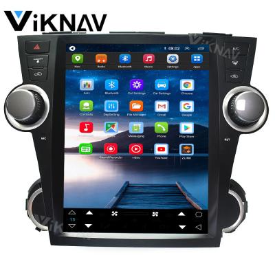 China 12.1 inch Touch Screen Stereo For 2009-2013 Toyota Highlander Multimedia Player   google carplay  Navigation for sale